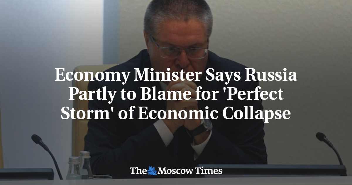 Economy Minister Says Russia Partly to Blame for 'Perfect Storm' of ...