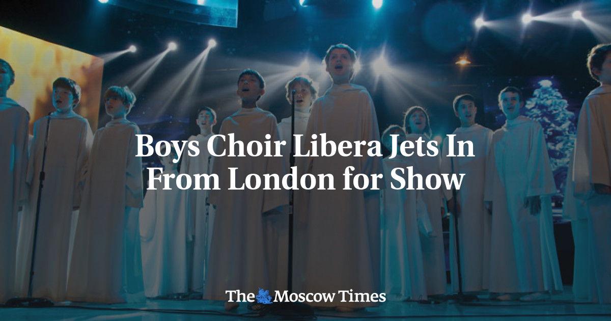 Boys Choir Libera Jets In From London for Show
