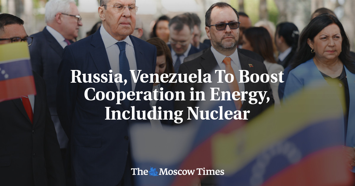 Russia, Venezuela To Boost Cooperation in Energy, Including Nuclear ...