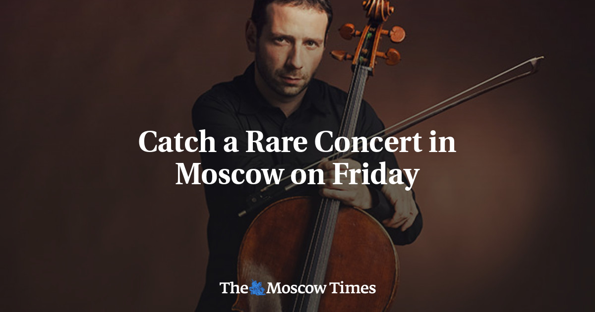 Catch a Rare Concert in Moscow on Friday