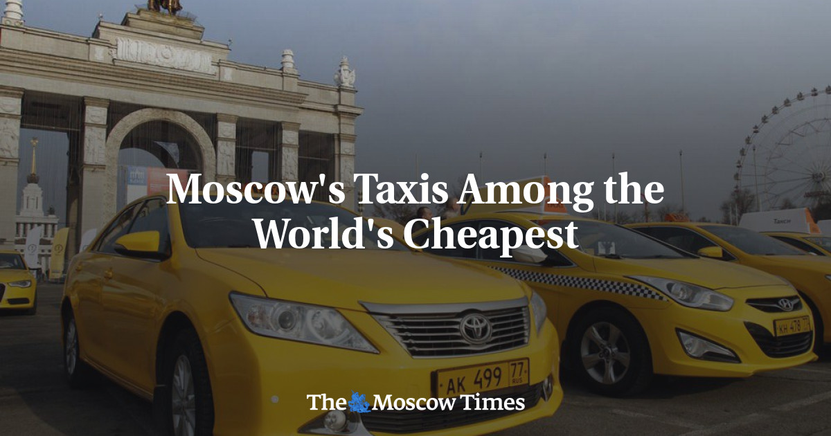 Moscow's Taxis Among the World's Cheapest