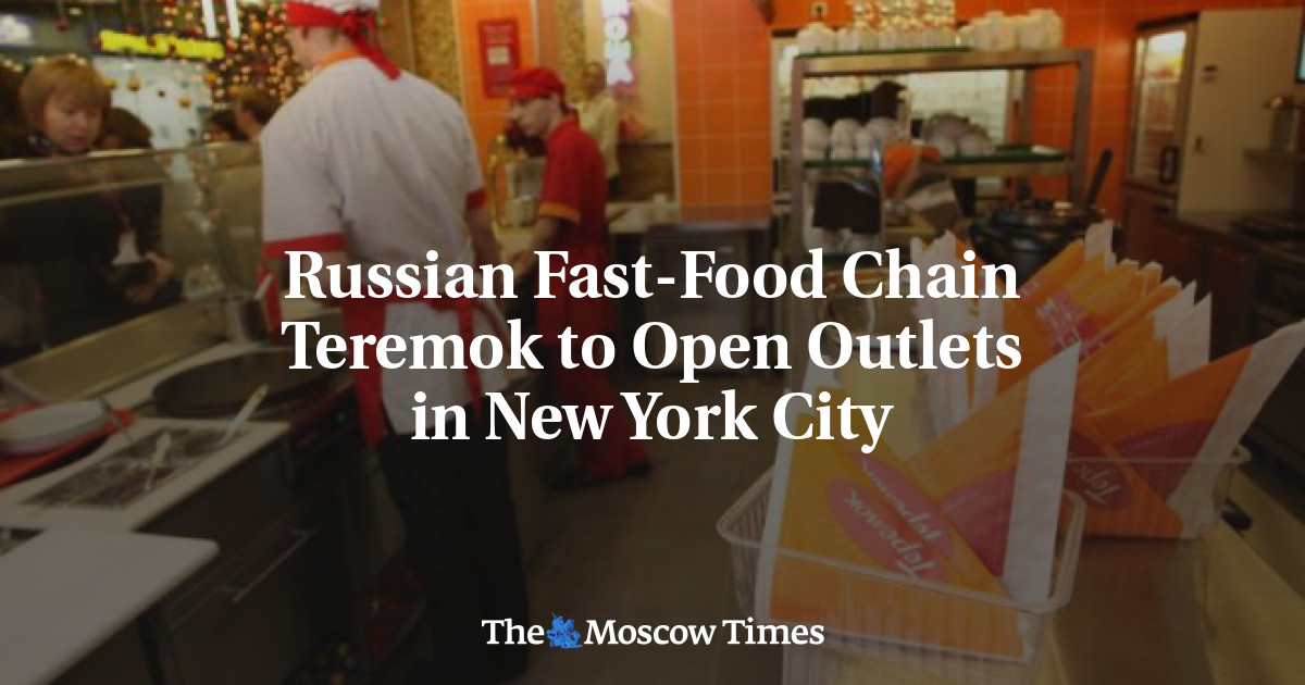 Russian Fast-Food Chain Teremok to Open Outlets in New York City