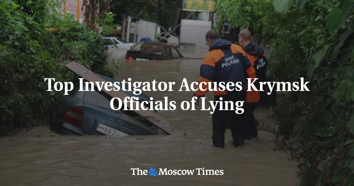 Top Investigator Accuses Krymsk Officials of Lying
