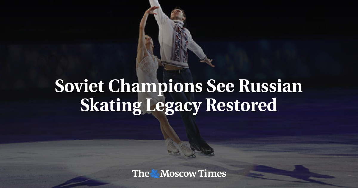 Soviet Champions See Russian Skating Legacy Restored