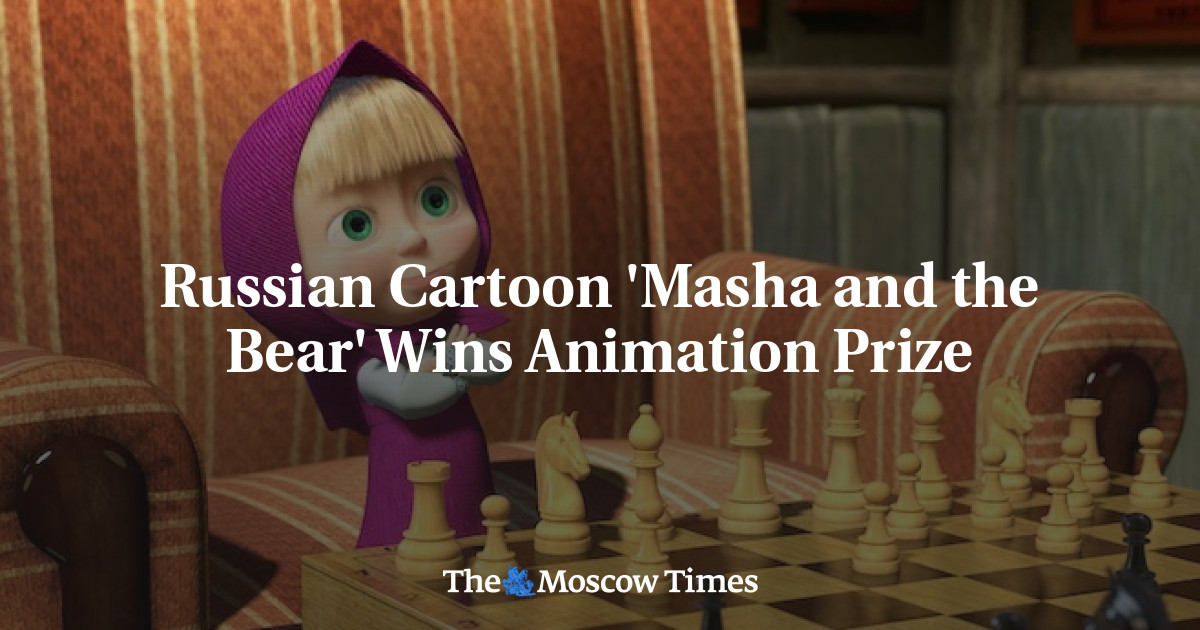 Russian Cartoon 'Masha and the Bear' Wins Animation Prize