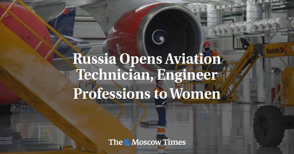 Russia Opens Aviation Technician, Engineer Professions to Women - The Moscow Times