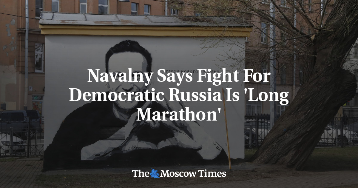Navalny Says Fight For Democratic Russia Is 'Long Marathon' - The ...