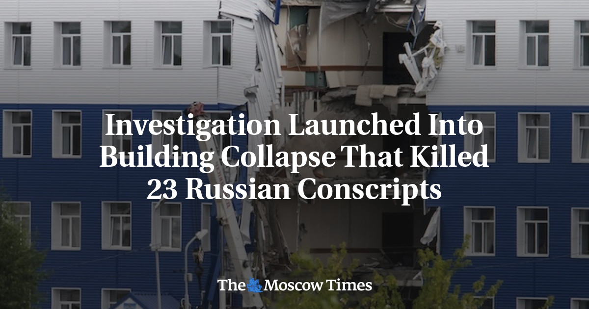 Investigation Launched Into Building Collapse That Killed 23 Russian ...