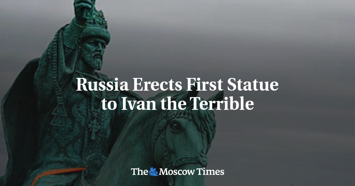 Russia Erects First Statue to Ivan the Terrible
