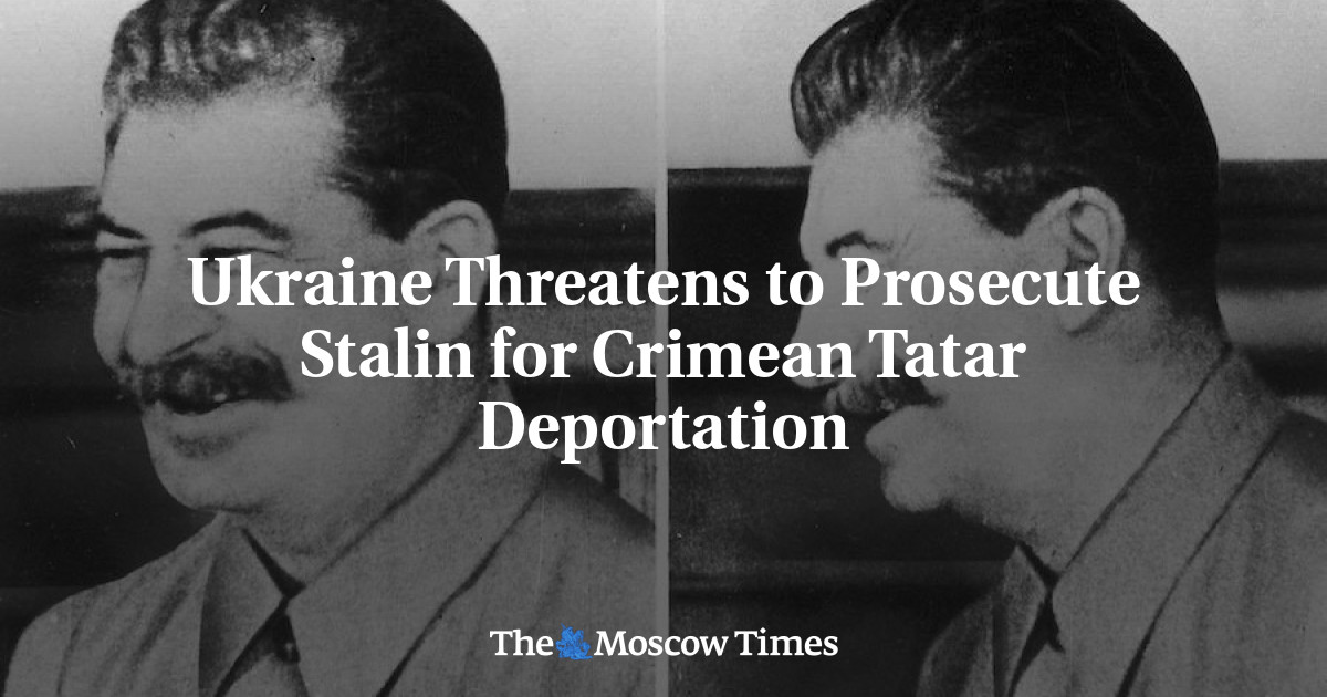 Ukraine Threatens to Prosecute Stalin for Crimean Tatar Deportation
