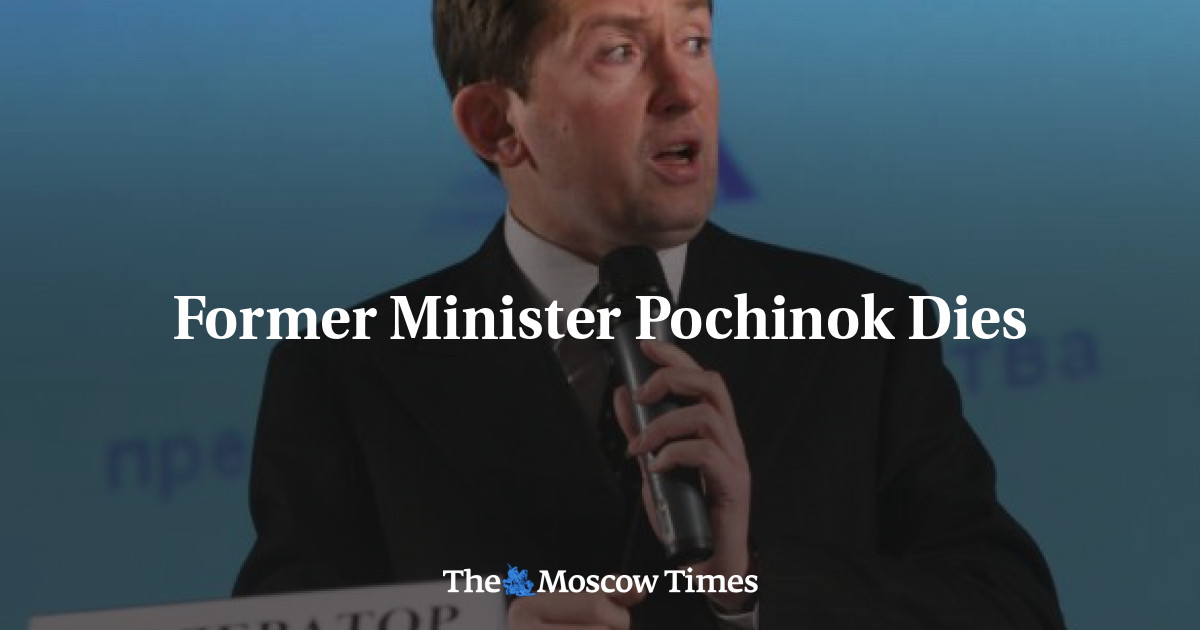 Former Minister Pochinok Dies