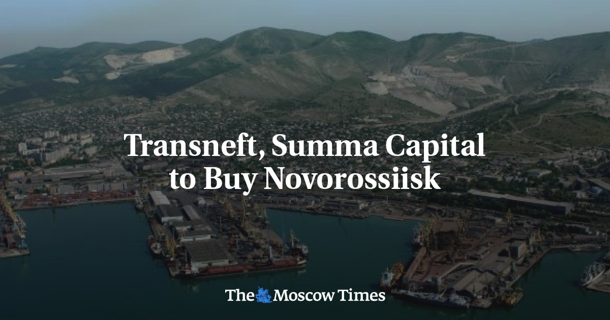 Transneft, Summa Capital to Buy Novorossiisk