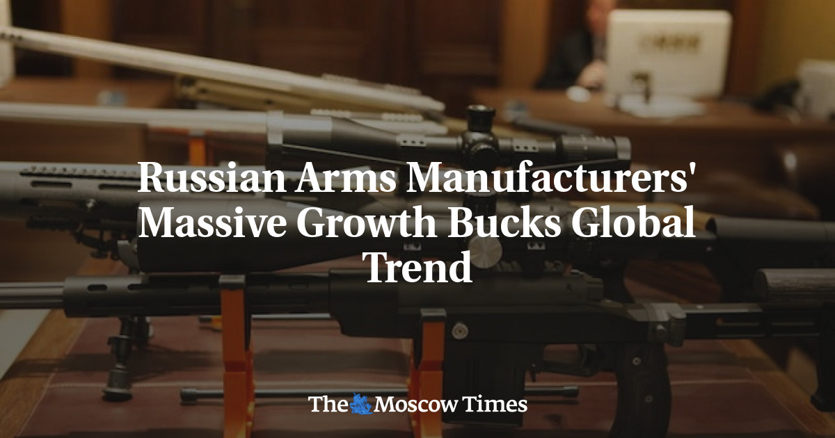 Russian Arms Manufacturers' Massive Growth Bucks Global Trend