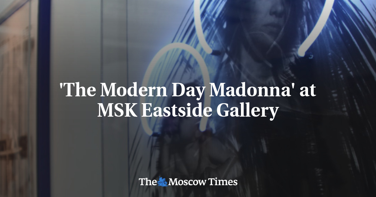 'The Modern Day Madonna' at MSK Eastside Gallery