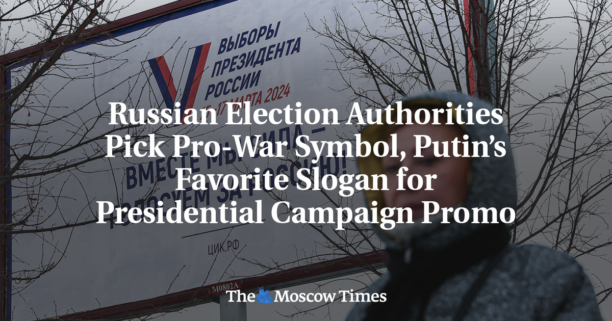 Russian Election Authorities Pick Pro-War Symbol, Putin’s Favorite ...