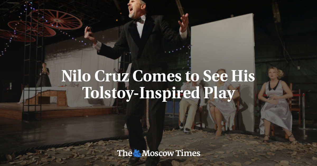 Nilo Cruz Comes to See His Tolstoy-Inspired Play