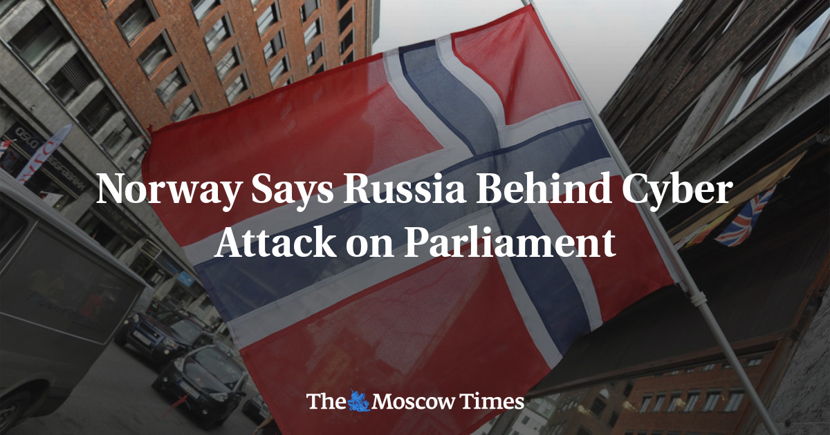 Norway Says Russia Behind Cyber Attack on Parliament - The Moscow Times