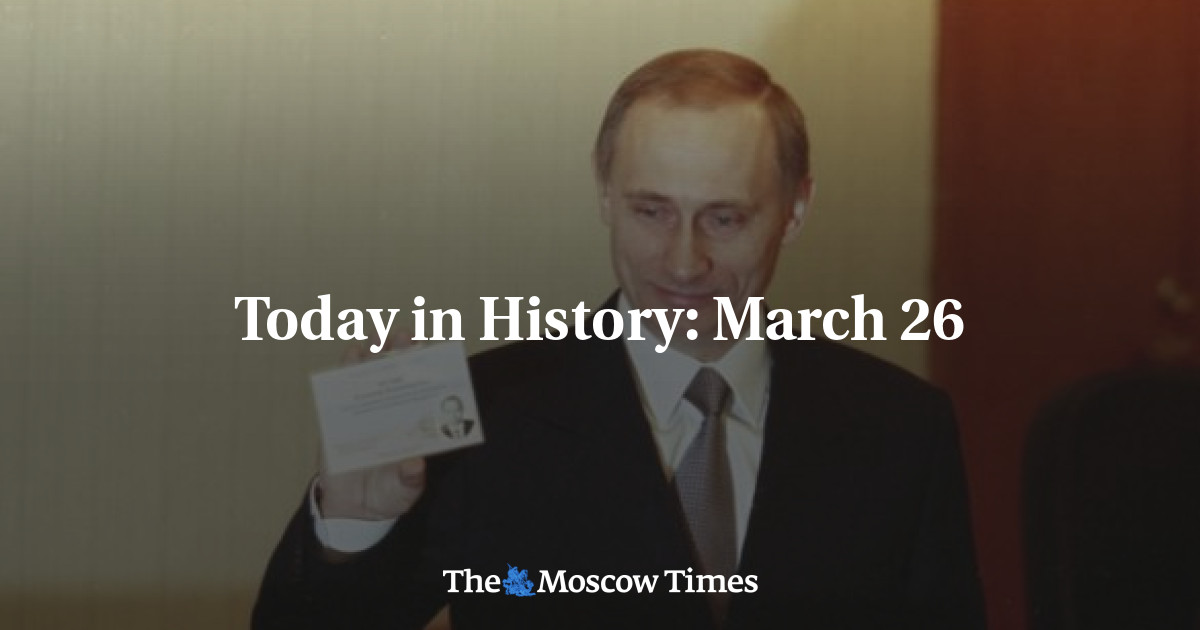 Today in History: March 26