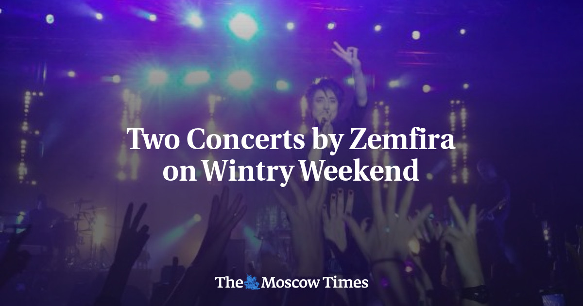 Two Concerts by Zemfira on Wintry Weekend