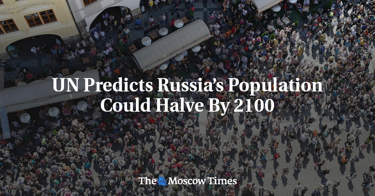 UN Predicts Russia’s Population Could Halve By 2100 - The Moscow Times