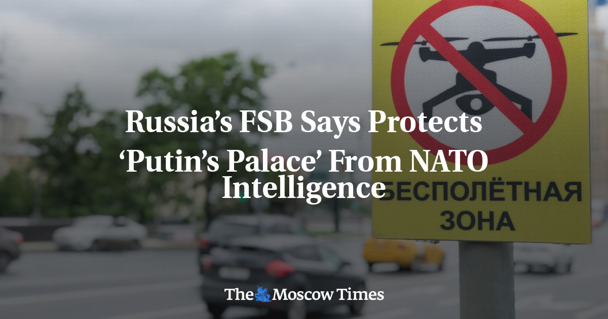 Russia’s FSB Says Protects ‘Putin’s Palace’ From NATO Intelligence ...