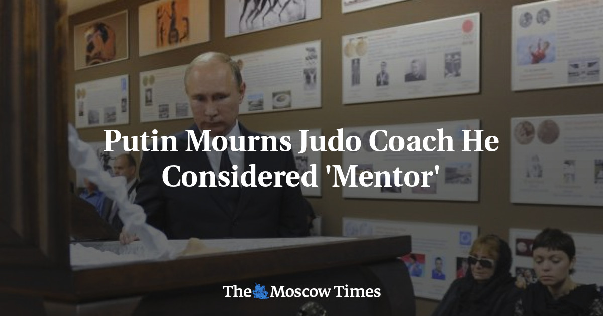 Putin Mourns Judo Coach He Considered 'Mentor'