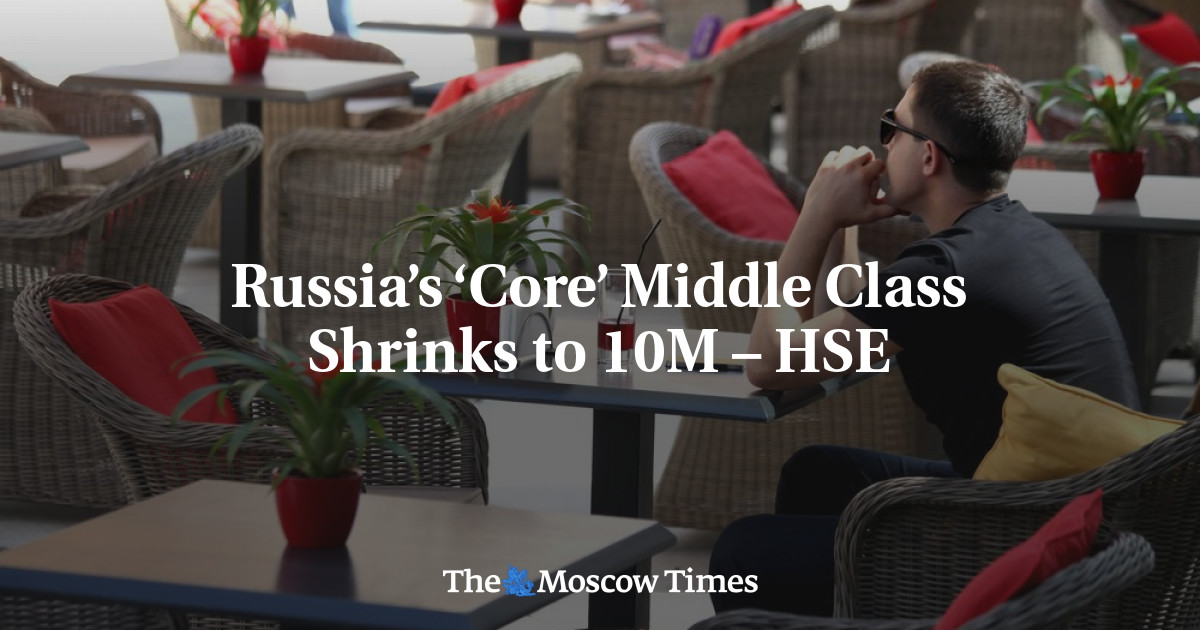 Russia’s ‘Core’ Middle Class Shrinks to 10M – HSE - The Moscow Times