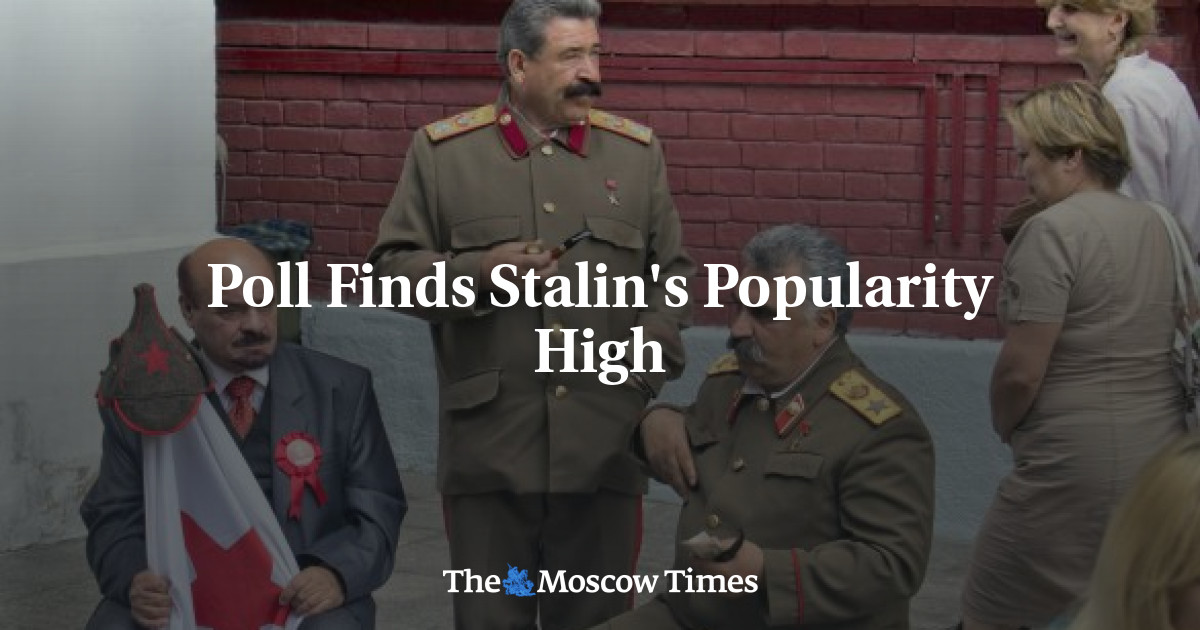 Poll Finds Stalin's Popularity High
