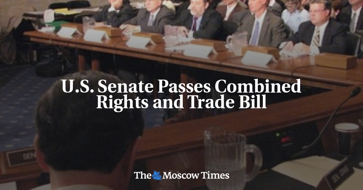 U.S. Senate Passes Combined Rights and Trade Bill
