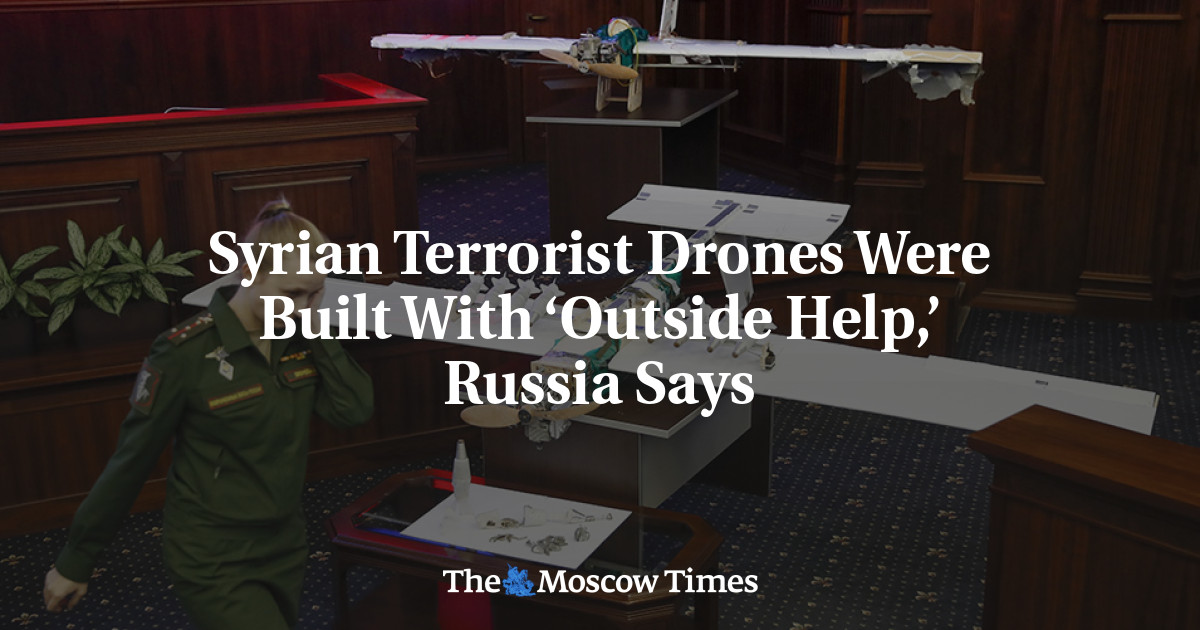 Syrian Terrorist Drones Were Built With ‘Outside Help,’ Russia Says ...