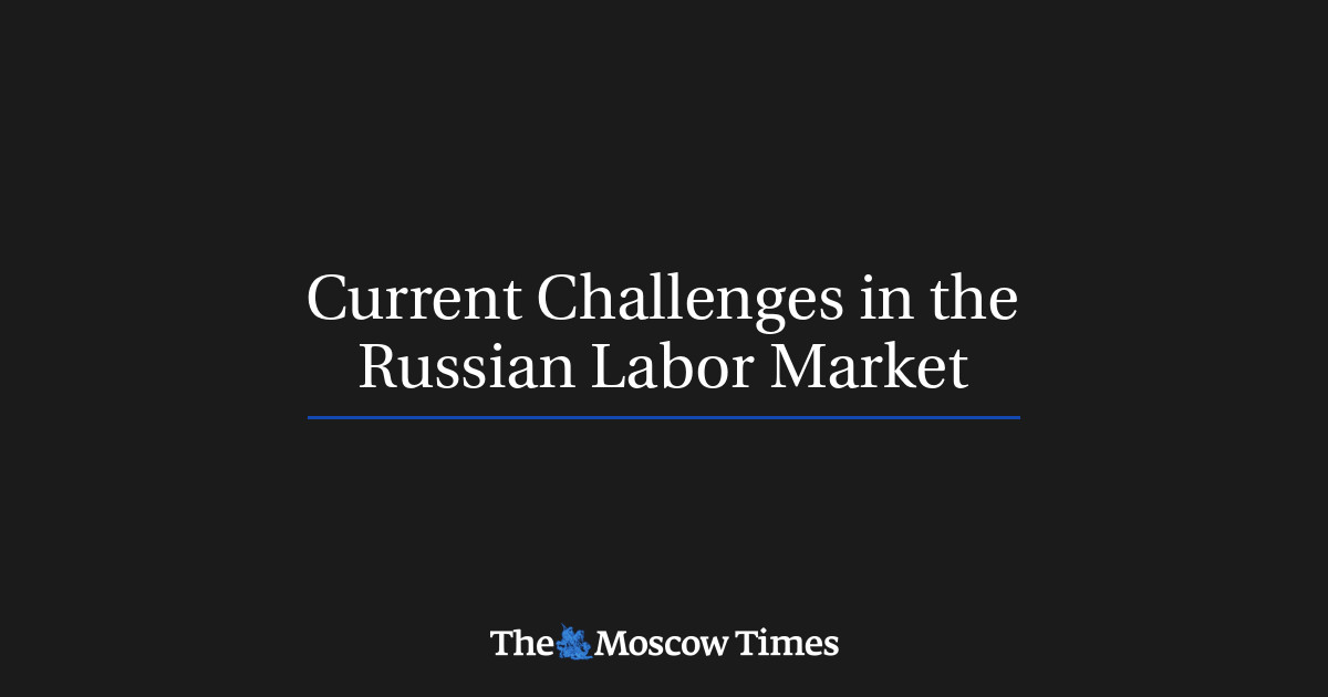 Current Challenges in the Russian Labor Market