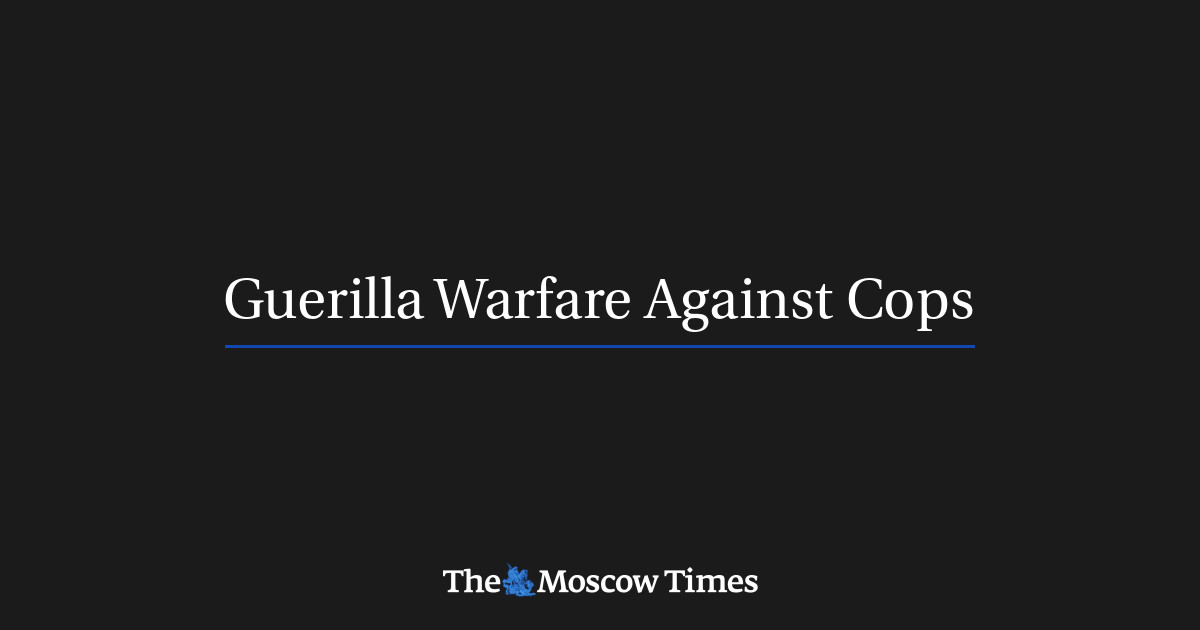 Guerilla Warfare Against Cops