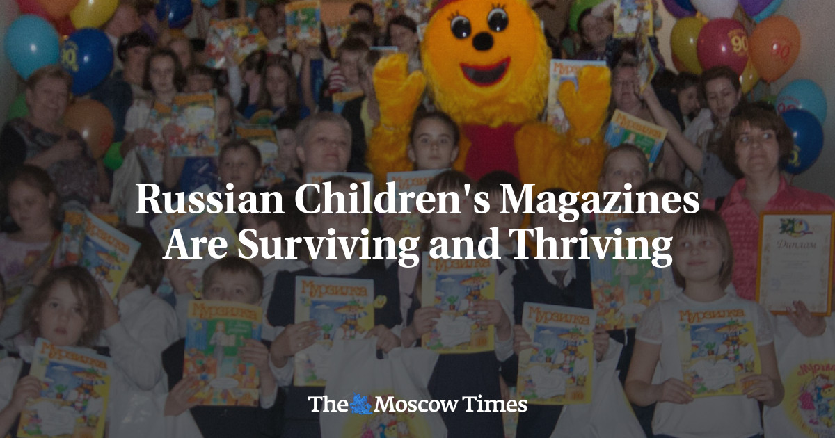 Russian Children's Magazines Are Surviving and Thriving - The Moscow Times