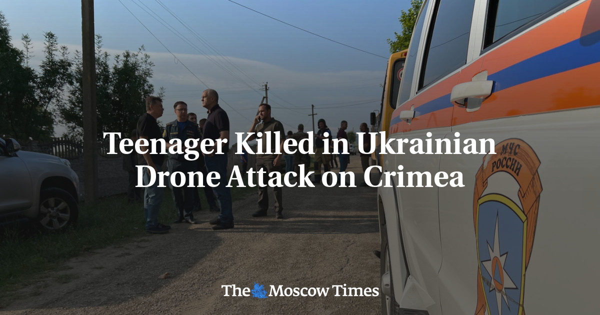 Teenager Killed in Ukrainian Drone Attack on Crimea - The Moscow Times