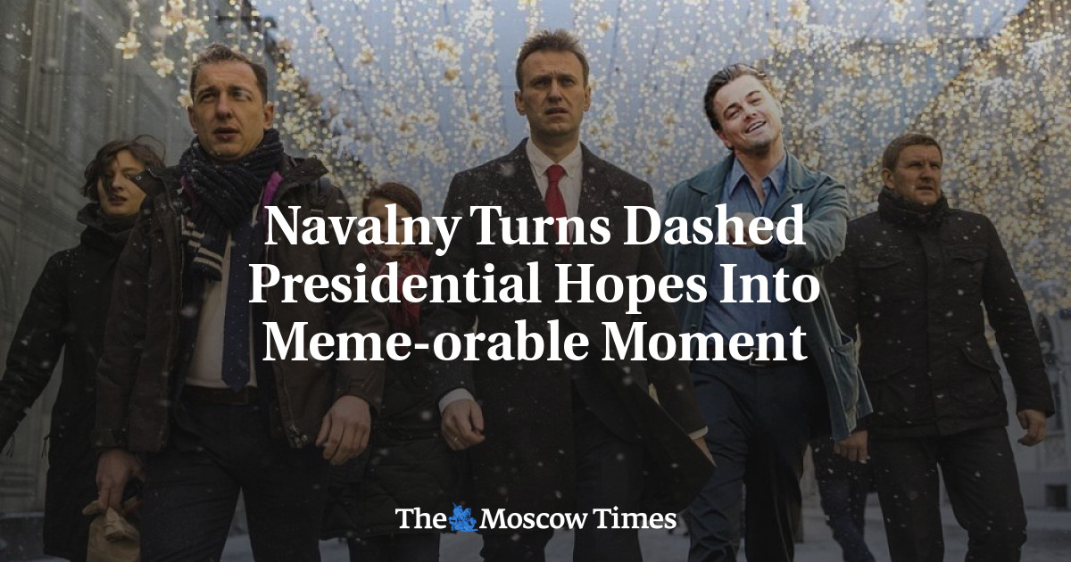 Navalny Turns Dashed Presidential Hopes Into Meme-orable Moment