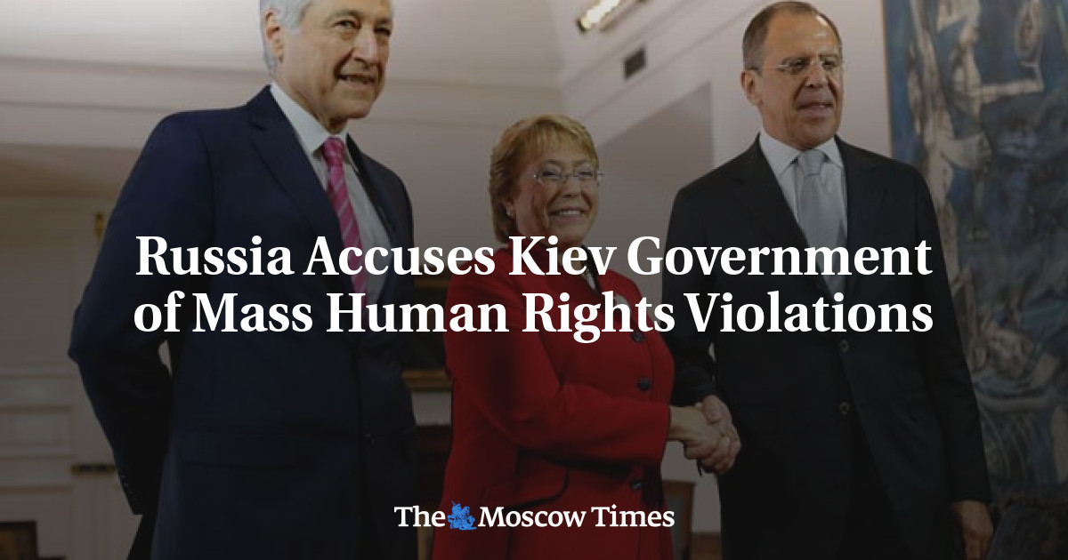 Russia Accuses Kiev Government of Mass Human Rights Violations