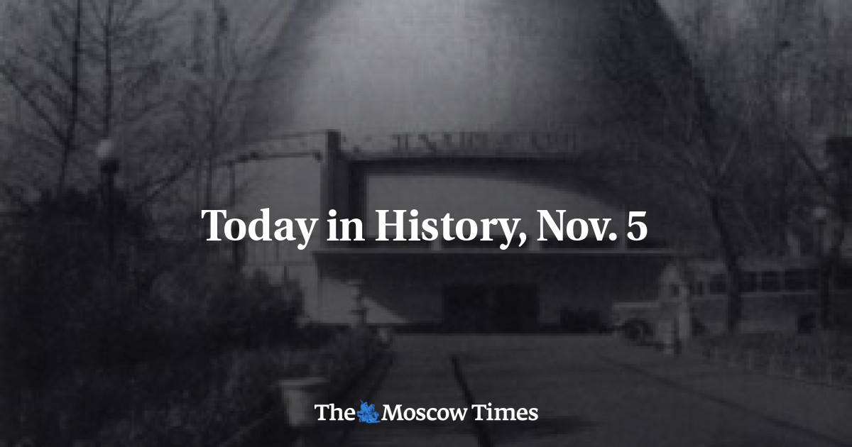 Today in History, Nov. 5