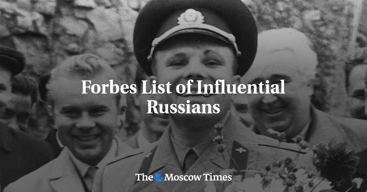 Forbes List of Influential Russians