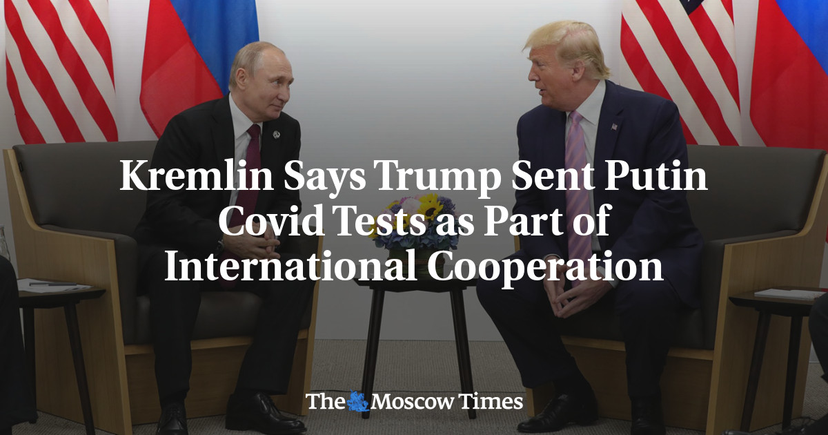 Kremlin Says Trump Sent Putin Covid Tests as Part of International ...