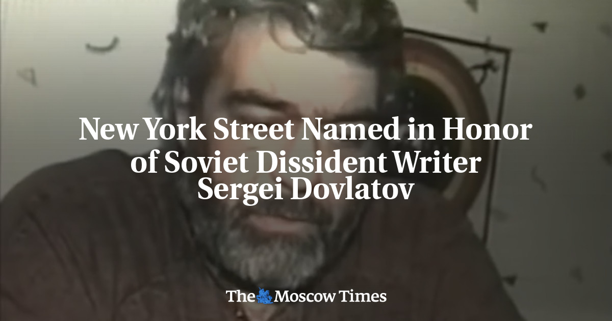 New York Street Named in Honor of Soviet Dissident Writer Sergei Dovlatov