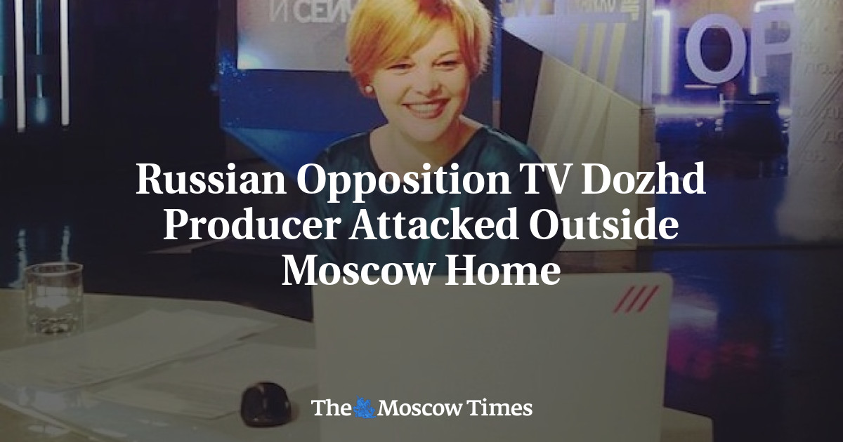 Russian Opposition TV Dozhd Producer Attacked Outside Moscow Home