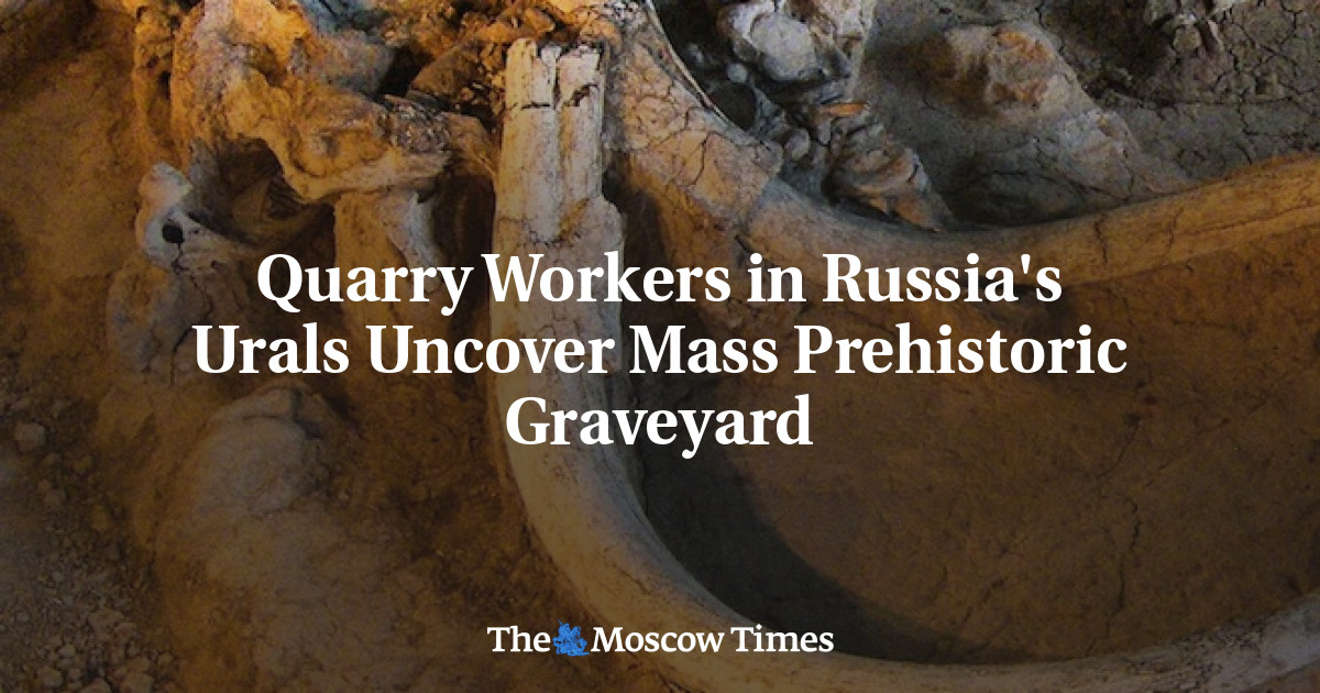 Quarry Workers in Russia's Urals Uncover Mass Prehistoric Graveyard