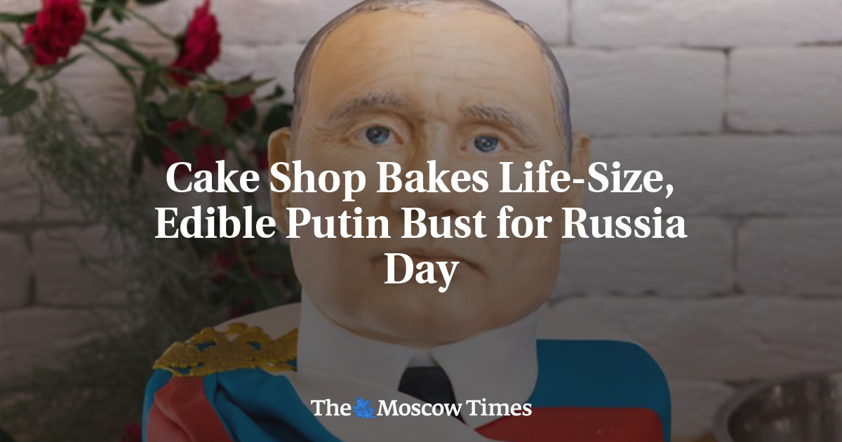 Cake Shop Bakes Life-Size, Edible Putin Bust for Russia Day - The ...