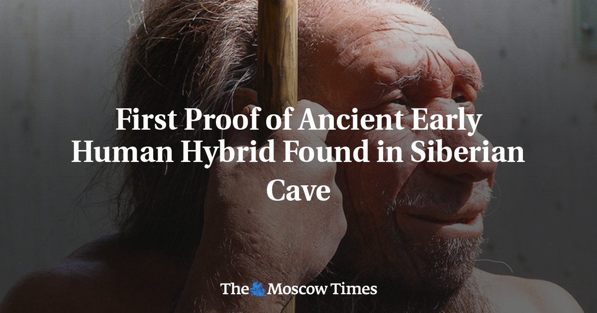 First Proof of Ancient Early Human Hybrid Found in Siberian Cave