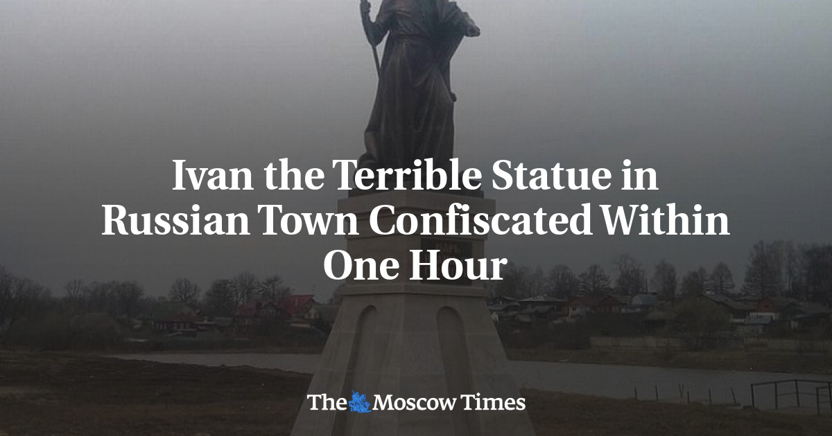 Ivan the Terrible Statue in Russian Town Confiscated Within One Hour