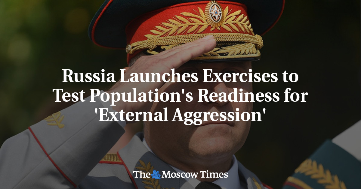 Russia Launches Exercises to Test Population's Readiness for 'External ...