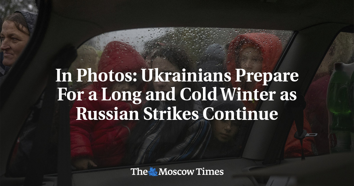 In Photos: Ukrainians Prepare For a Long and Cold Winter as Russian ...