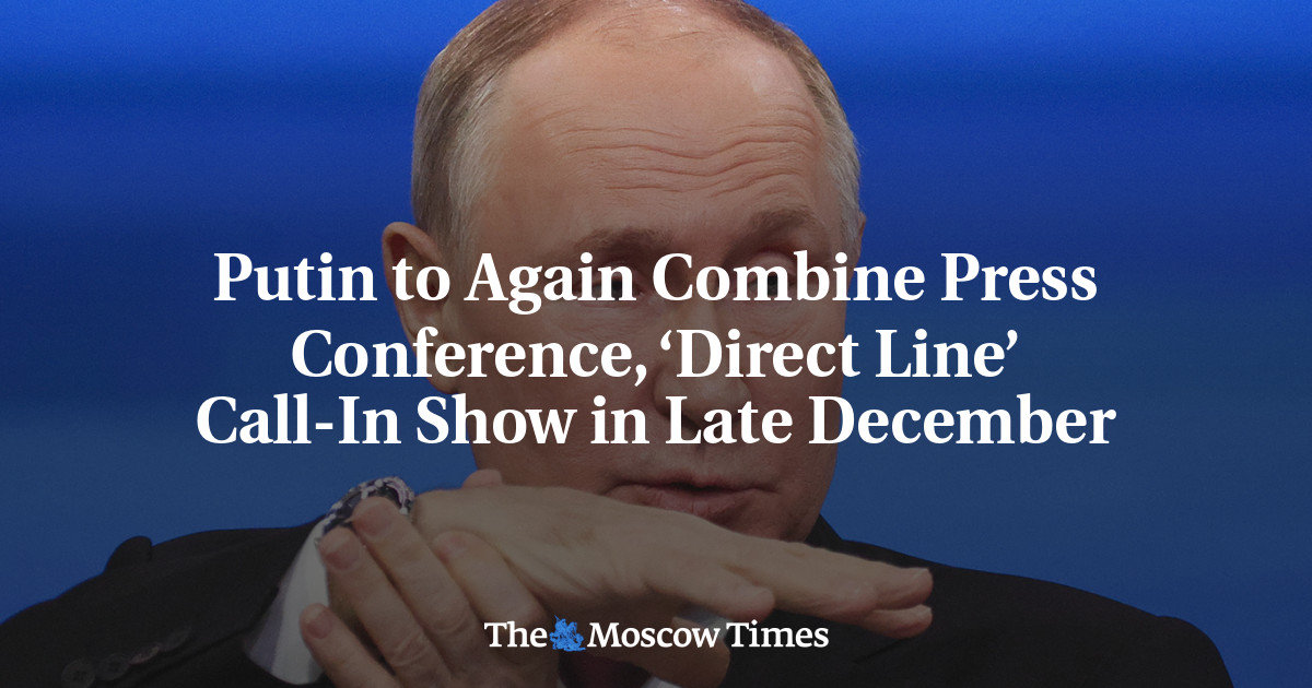 Putin to Again Combine Press Conference, ‘Direct Line’ Call-In Show in ...