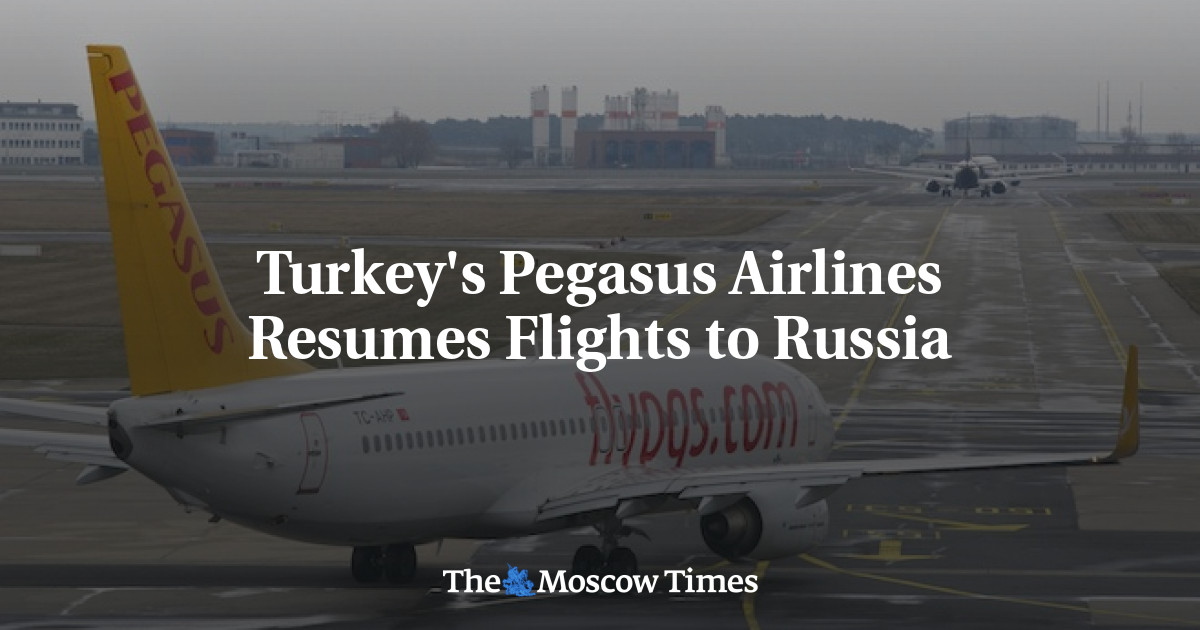 Turkey's Pegasus Airlines Resumes Flights to Russia