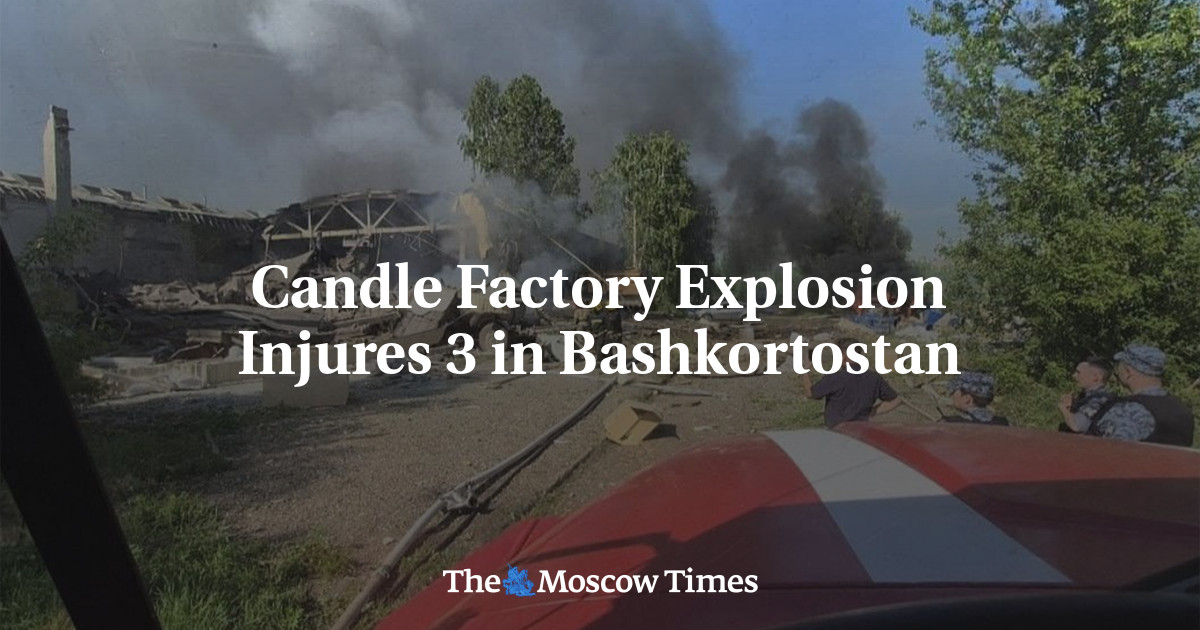 Candle Factory Explosion Injures 3 in Bashkortostan - The Moscow Times